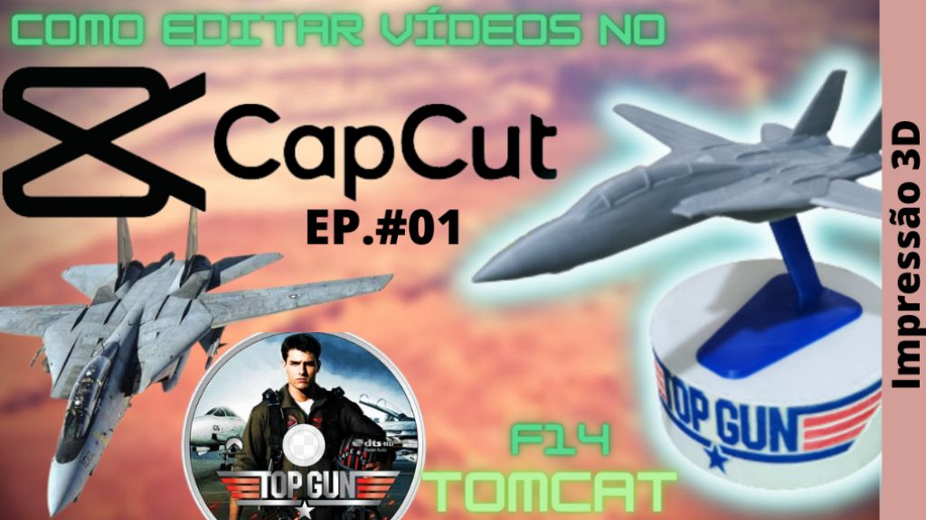Tutorial #01: Como editar vídeo no Capcut #Android #ios #Top gun # ...