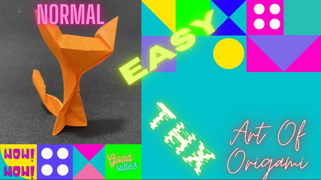Origami Intermediate Cat - Normal Version - COS.TV