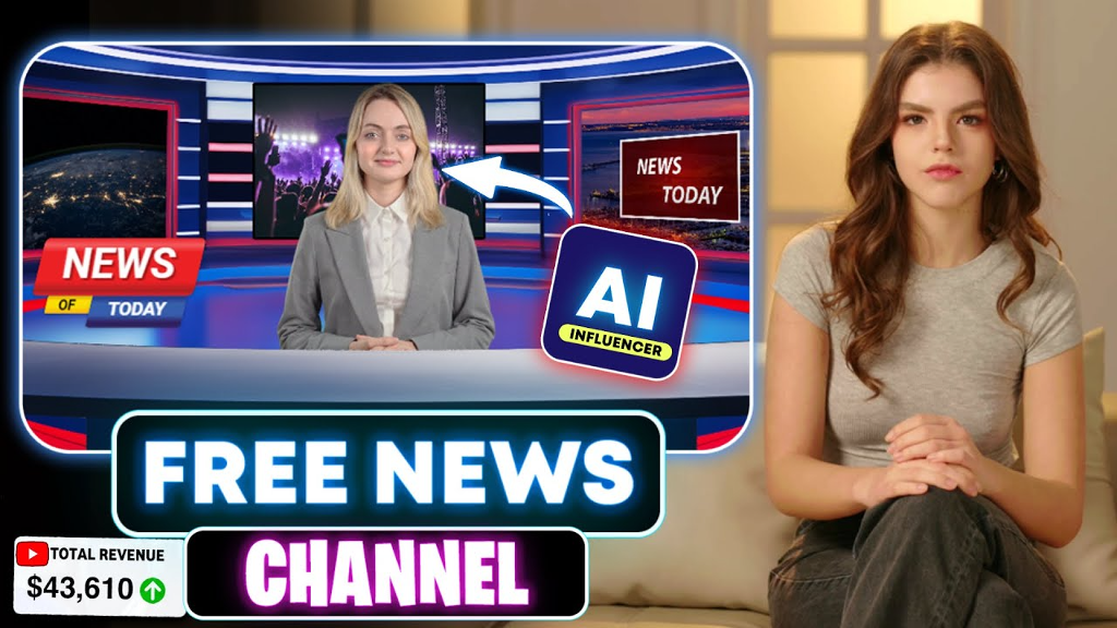Create A FREE Faceless News Channel Using Ai Ai news video generator ...