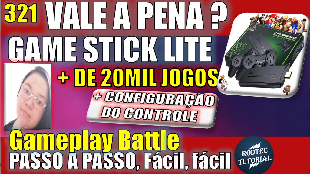 321|GAME STICK 4K ORIGINAL VERSÃO ATUALIZADA 20 MIL + CONFIGURAÇÃO DO ...