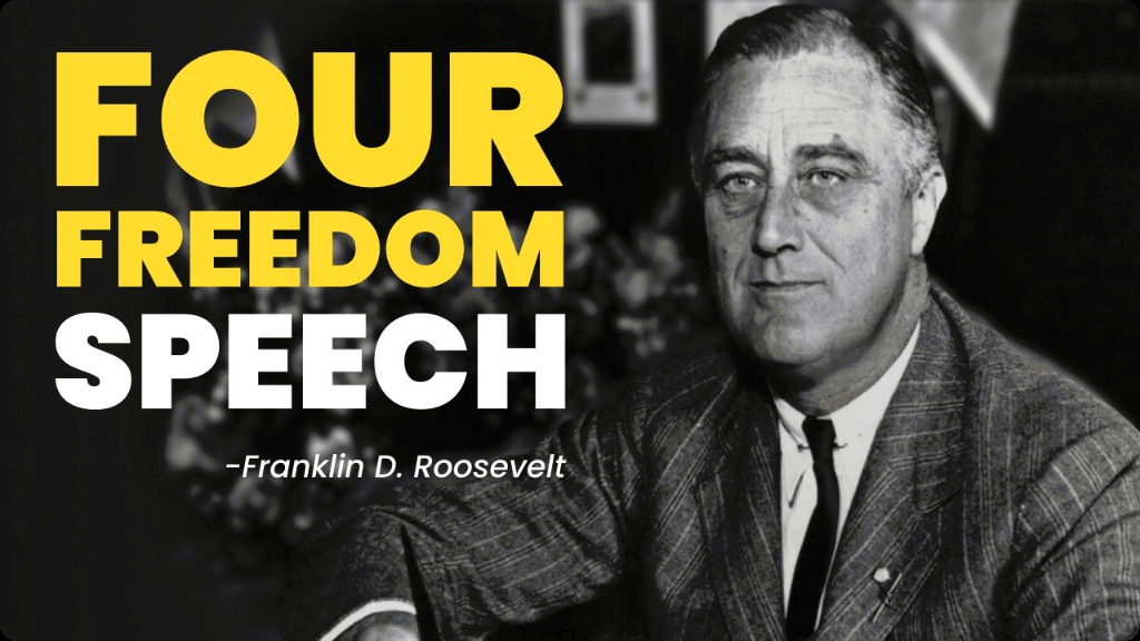 Speech to Text Converter President Roosevelt's Four Freedom Speech ...