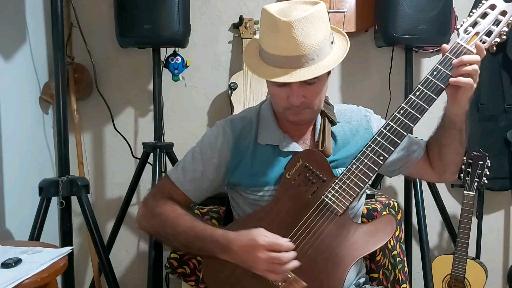 Instrumento Bassom. Violão Midi. Vcs conhecem esse Som? - COS.TV