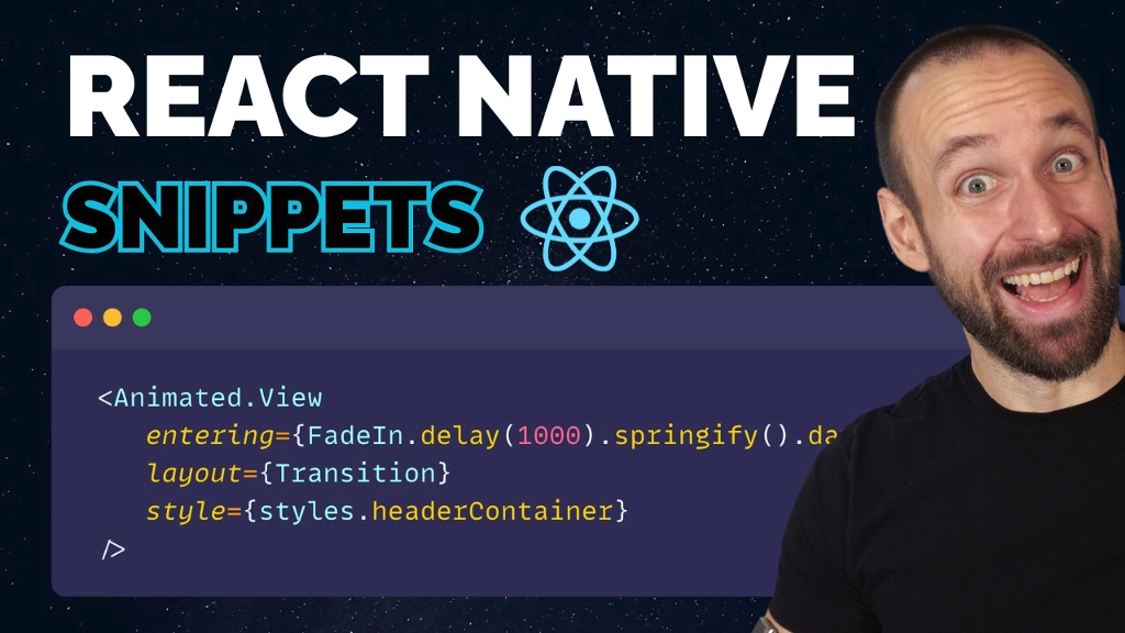 7 EPIC React Native Snippets You NEED to Know - COS.TV