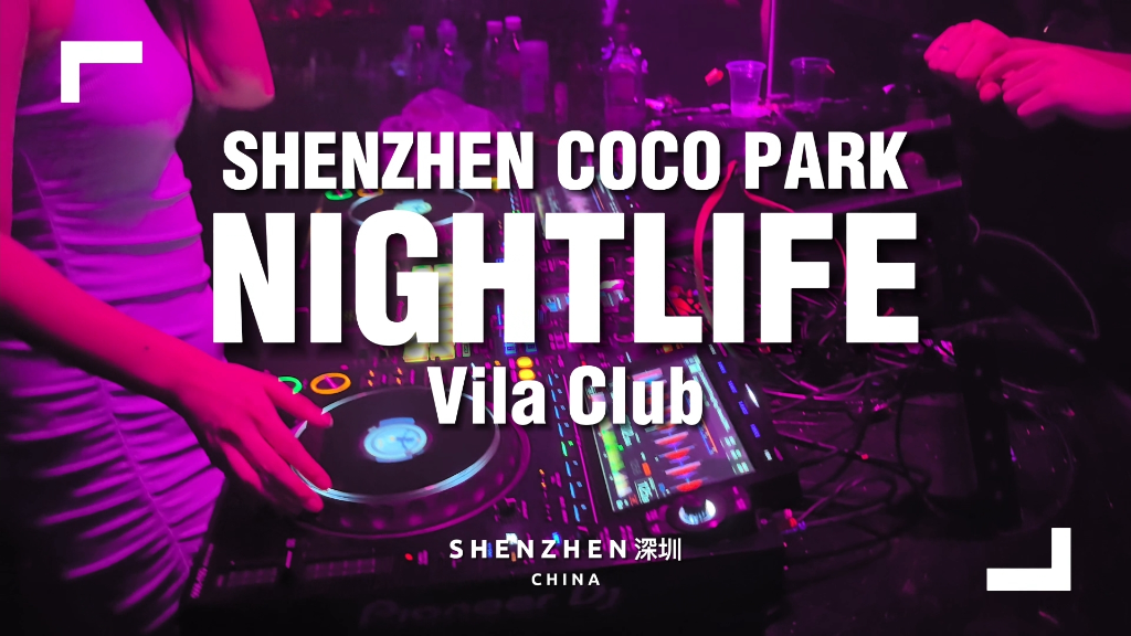 Shenzhen Nightlife at COCO Park: Vila Club at Shopping Park Bar Street ...