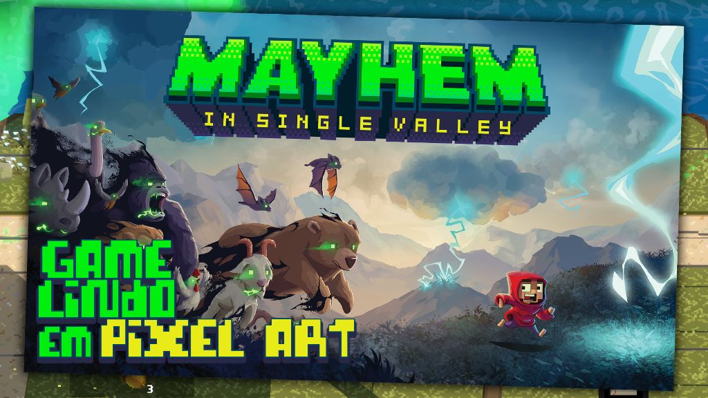 MAYHEM IN SINGLE VALLEY || CONHECENDO O GAME EM PIXEL ART - COS.TV