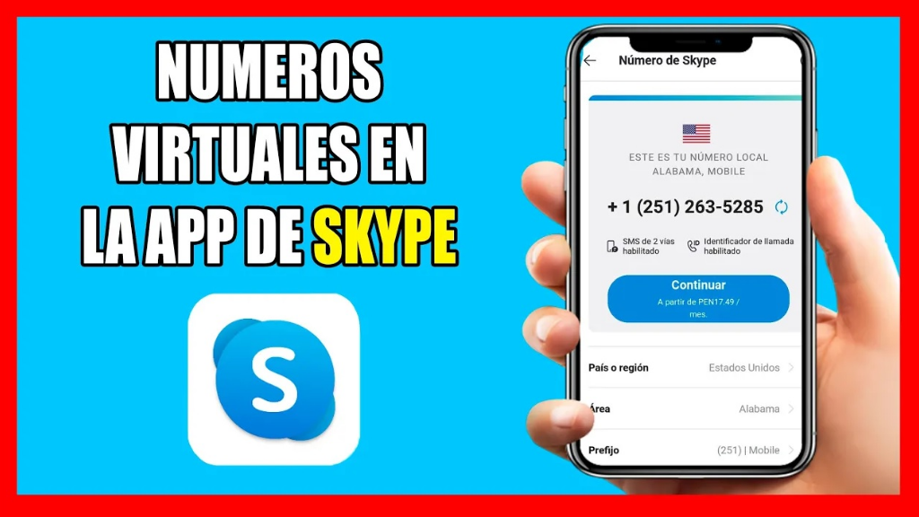 Como obtener numero virtual con Skype (2024).mp4 - COS.TV