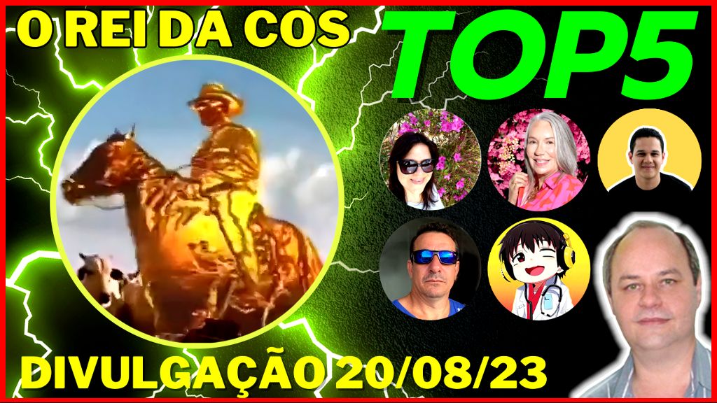 Top 5 | O Rei da COS | Tô Shegando | Marta Eagle | Omagnata | Carlos ...