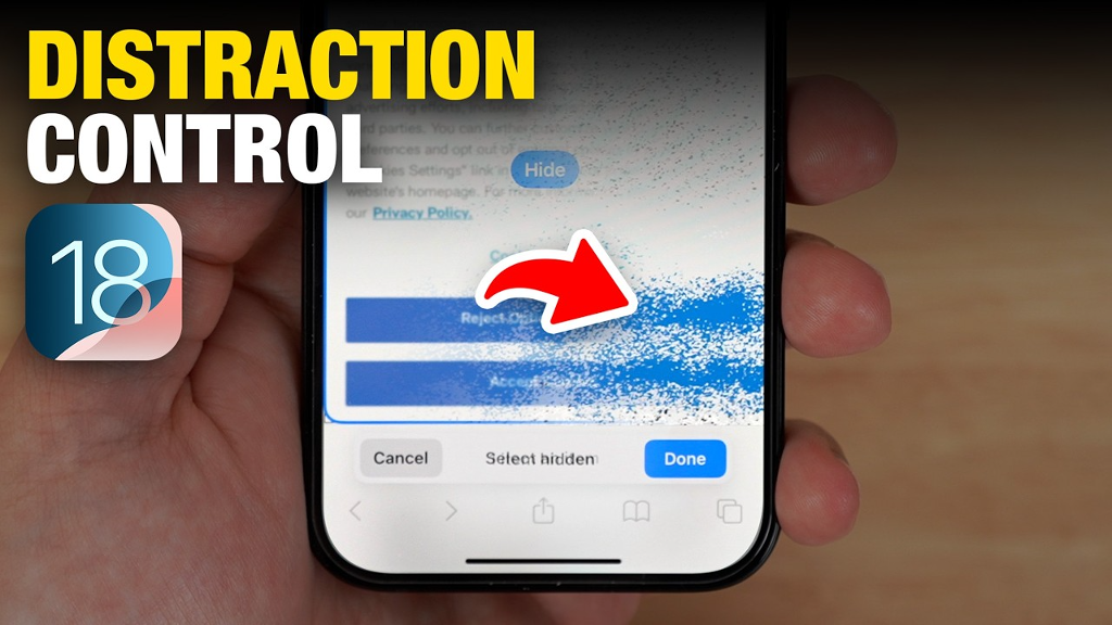iOS 18 Beta 5 New Distraction Control Feature is AMAZING! - COS.TV