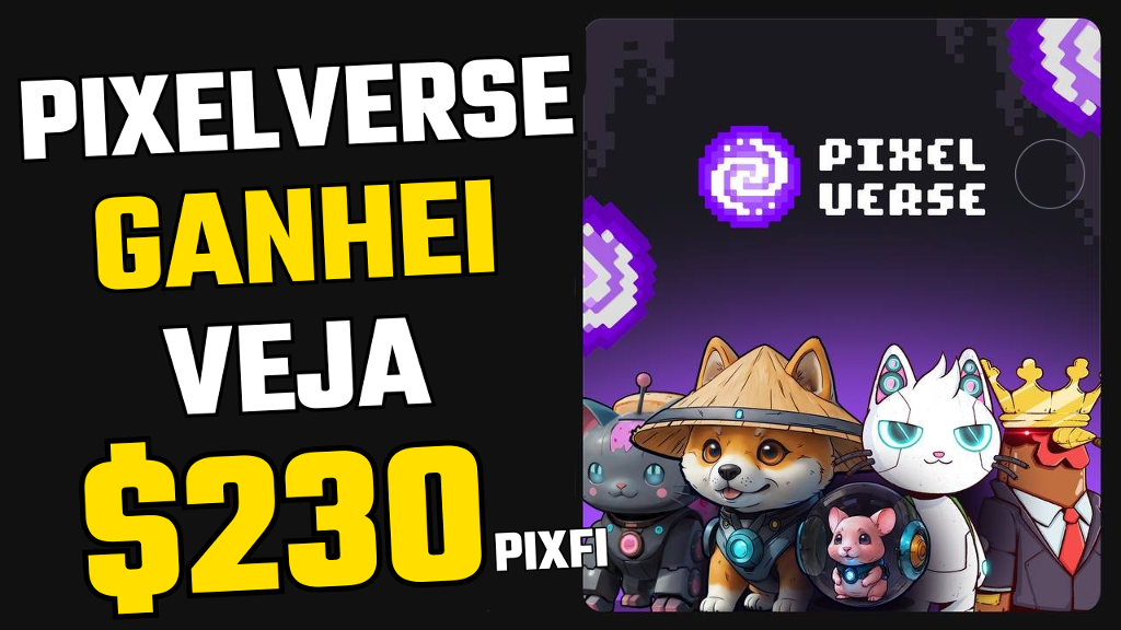 PIXELVERSE - CLAMES SEUS TOKENS AGORA - COS.TV