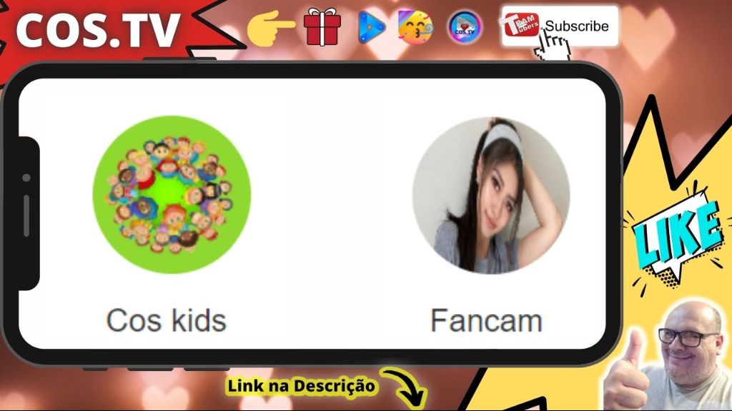 Cos kids & Fancam #TEAMTubers #COS.TV #BlackFamily - COS.TV