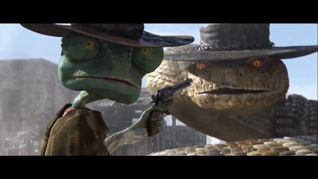 RANGO Clip - -It Only Takes One Bullet- ( 2011 ) - COS.TV
