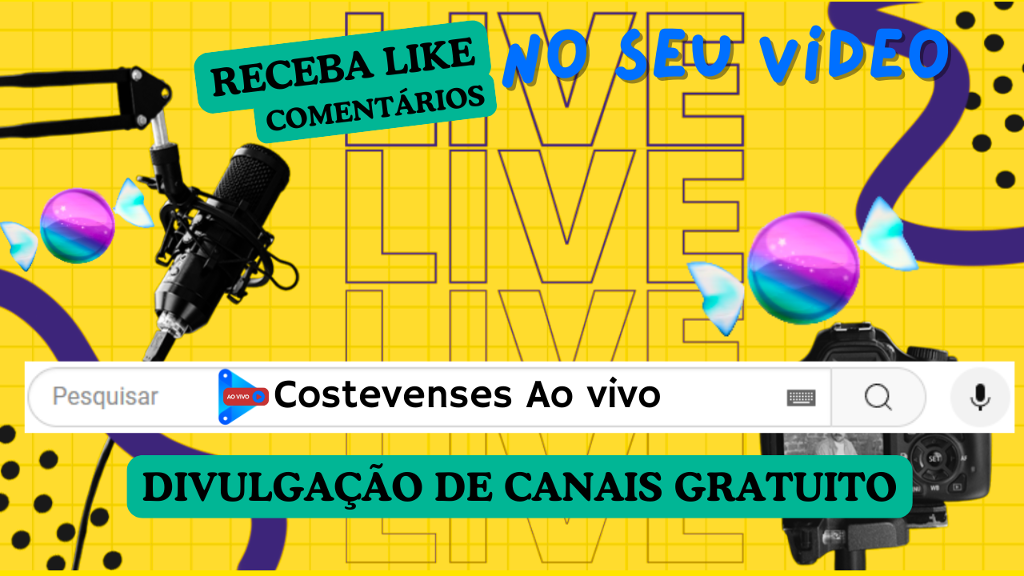 LANÇAMENTO DIVULGAÇÃO AO VIVO - COS.TV - COS.TV