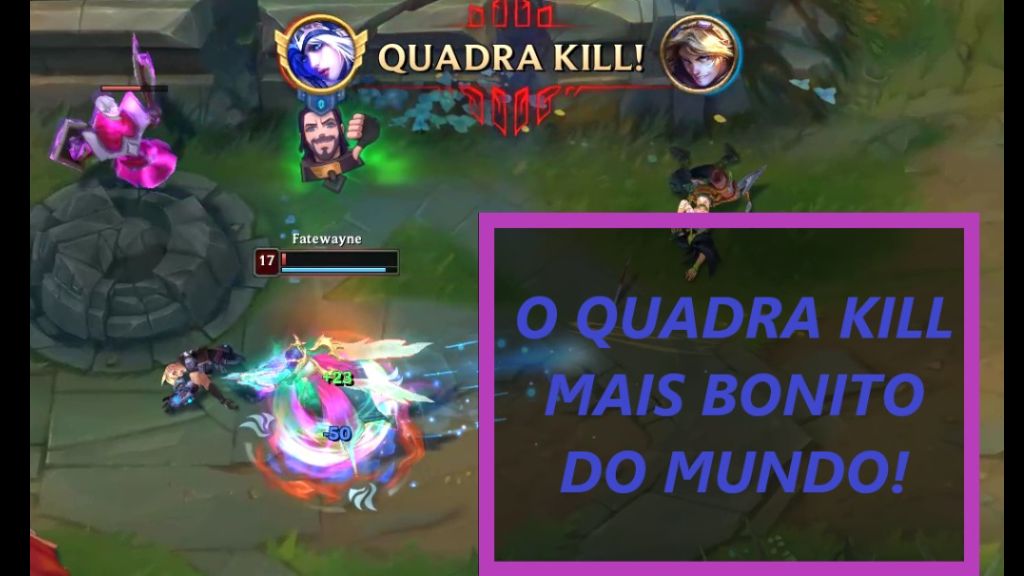 QUADRA KILL DE ASHE! League of Legends - COS.TV