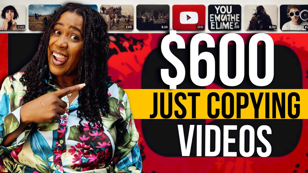 Get Paid $600 A Day To Copy & Paste YouTube Videos - COS.TV