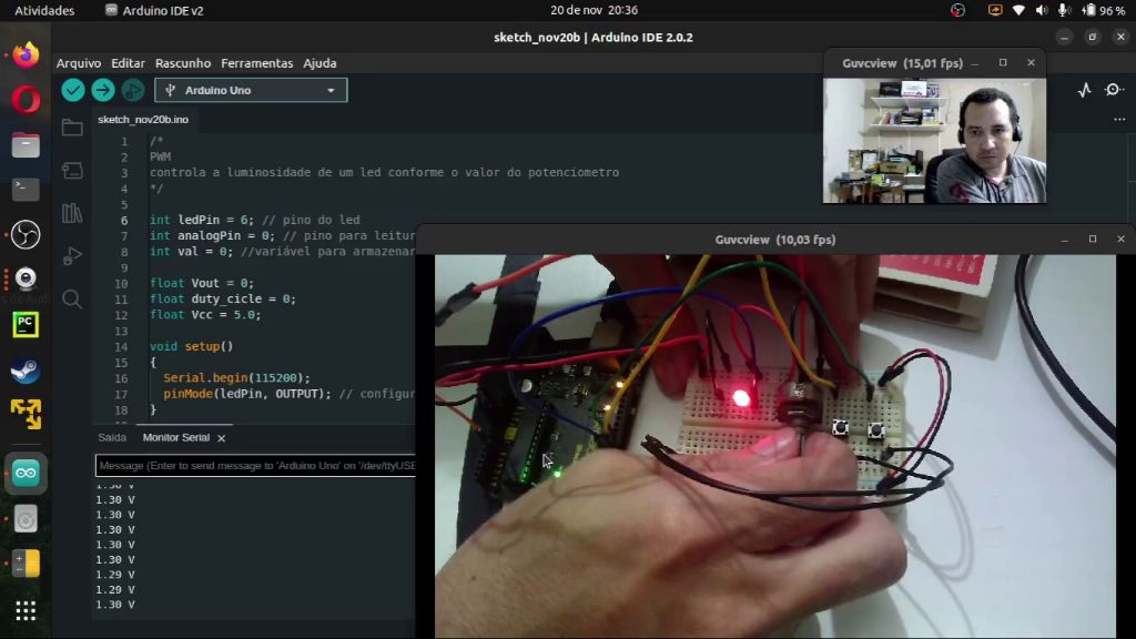 Arduino: saídas analógicas e sinal PWM - COS.TV