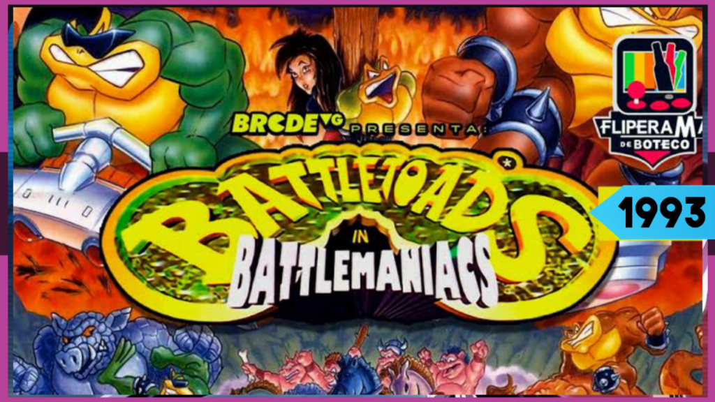 Battletoads in battlemaniacs (1993) - Análise do jogo - COS.TV