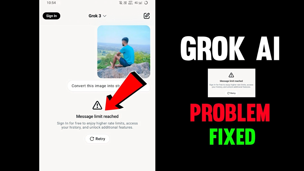 Grok Ai Message Limit Reached Problem Solved Grok Ai Error Problem ...