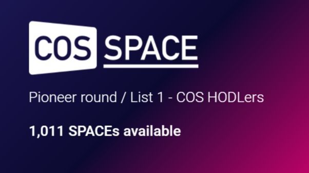Contentos Is Giving 1 011 NFTs Cos.Space - COS.TV