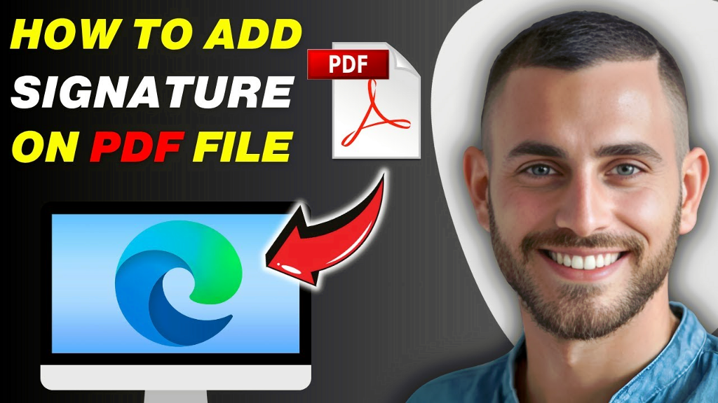 How To Add Signature In PDF File In Microsoft Edge Easy Guide - COS.TV