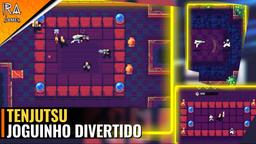 Tenjutsu - é um joguinho divertido com jogabilidade retro clássica - COS.TV