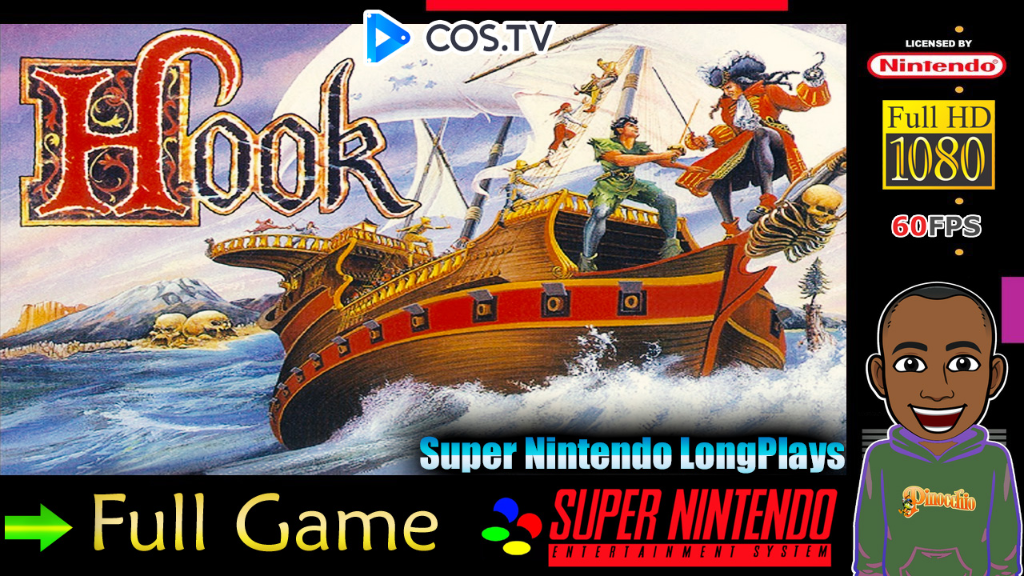 Hook [Complete LongPlay] (Snes) (Super Nintendo) - COS.TV