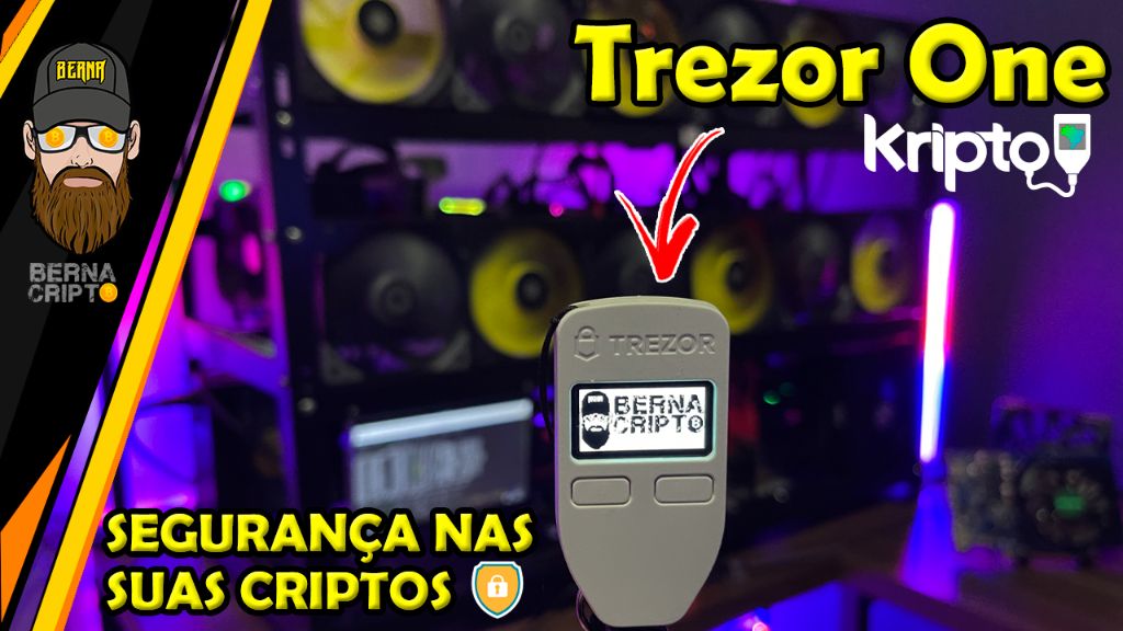 HARDWALLET TREZOR ONE - PROTEJA SUAS CRIPTOS COM A MAIOR SEGURANÇA by ...