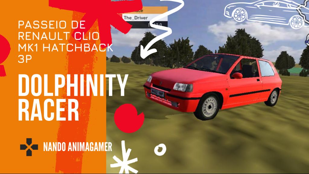 Dolphinity Racer - Passeio de Renault Clio Mk1 hatchback 3p. # ...