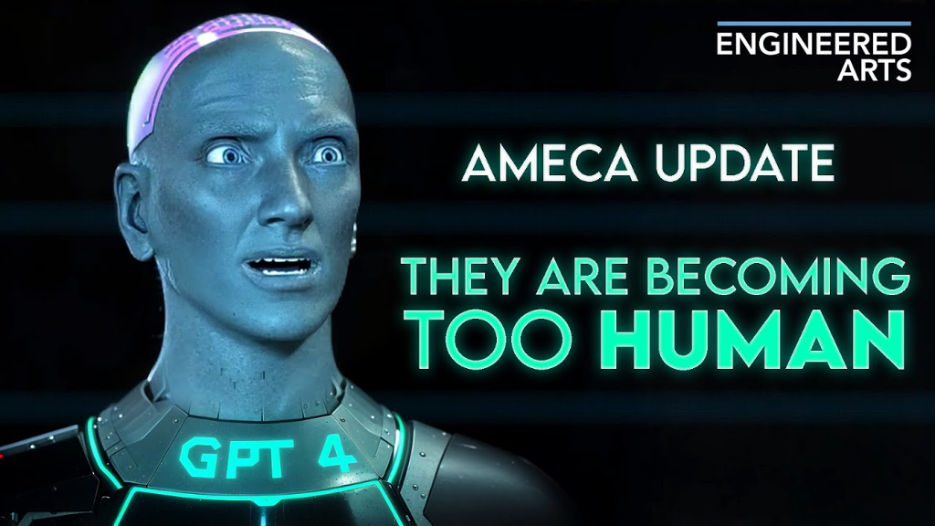 Upgraded AMECA Shows Shocking Signs of Human Emotions - COS.TV