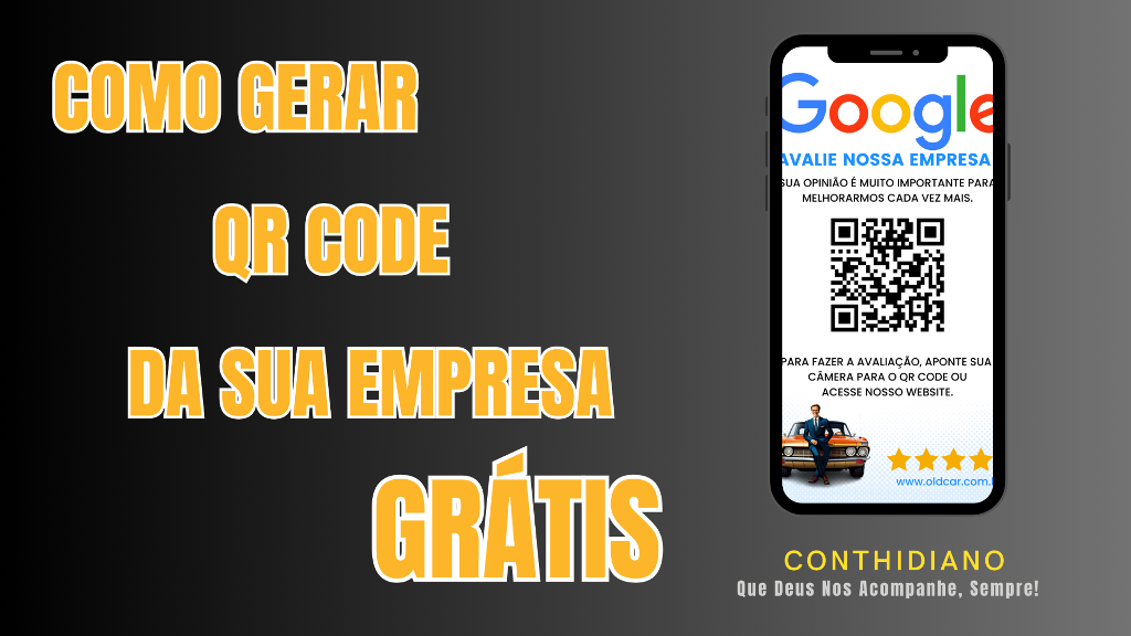 Como Gerar QR CODE De Avaliação da Empresa Gratis.mp4 - COS.TV