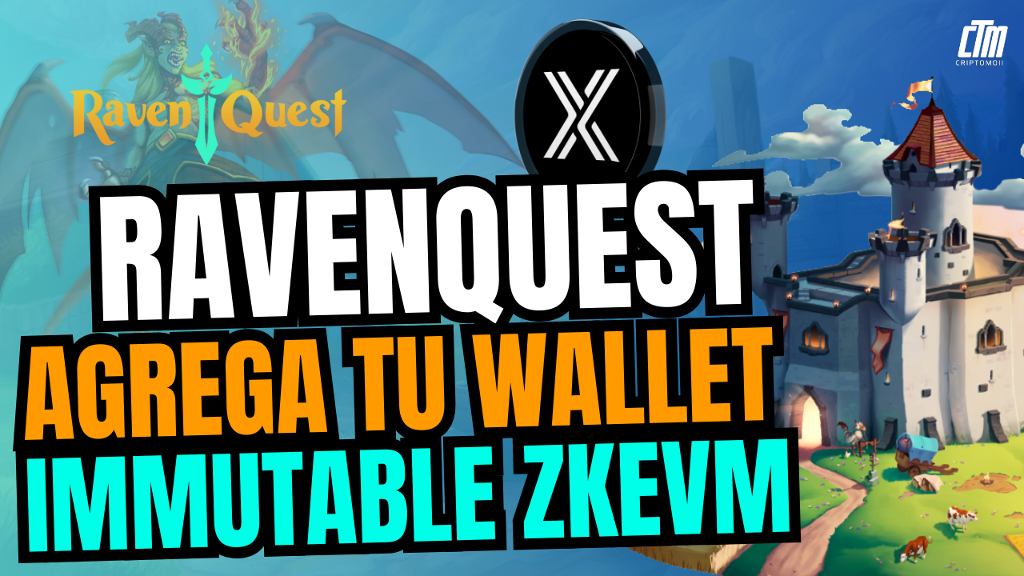 🔥RavenQuest Tutorial para Agregar Wallet immutable zkEVM - COS.TV