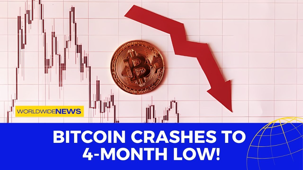 Bitcoin Crashes to 4-Month Low! - COS.TV