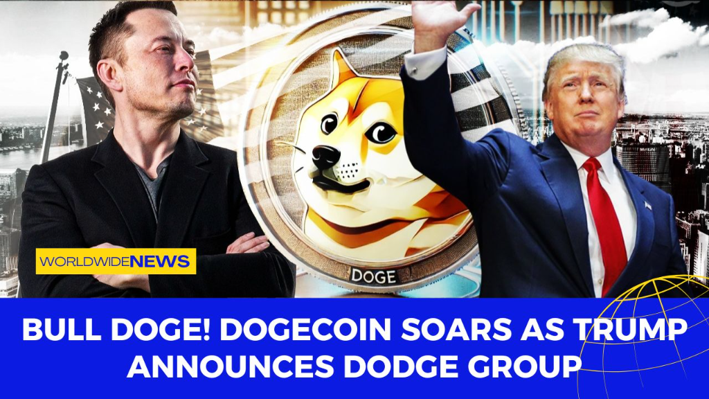 Bull D0g! Dogecoin Soars as Trump Announces DODGE Group - COS.TV