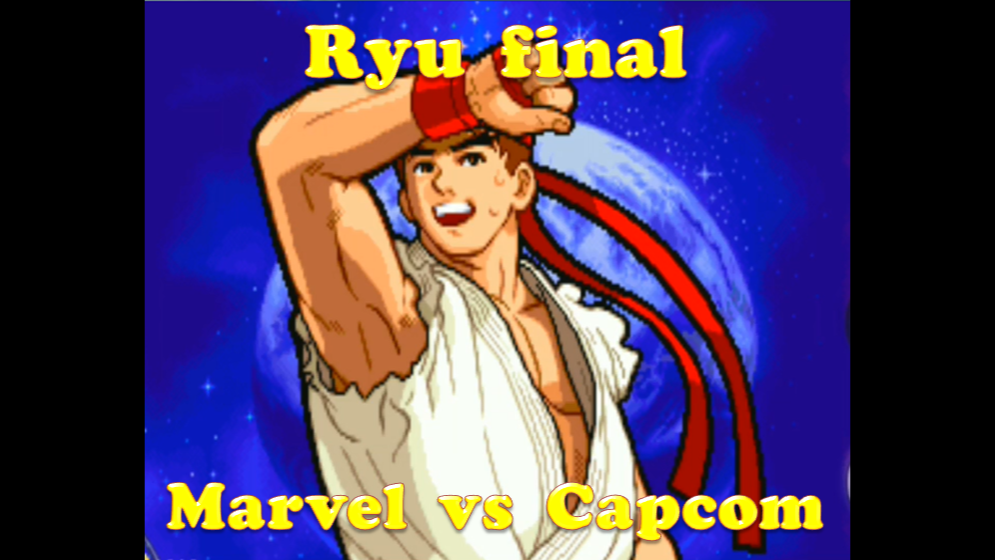 Ryu final Marvel vs Capcom - COS.TV