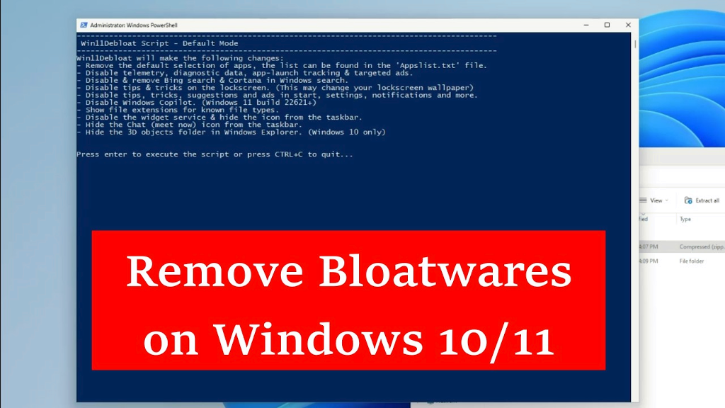 How to Debloat your Windows 1011 PC - Remove Bloatware - COS.TV