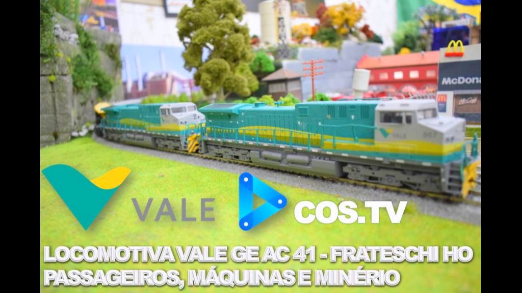 LOCOMOTIVA VALE GE AC 44 I - FRATESCHI HO PASSAGEIROS, MÁQUINAS E ...
