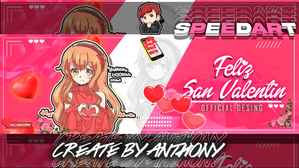 Speed Art - Header San Valentin - COS.TV