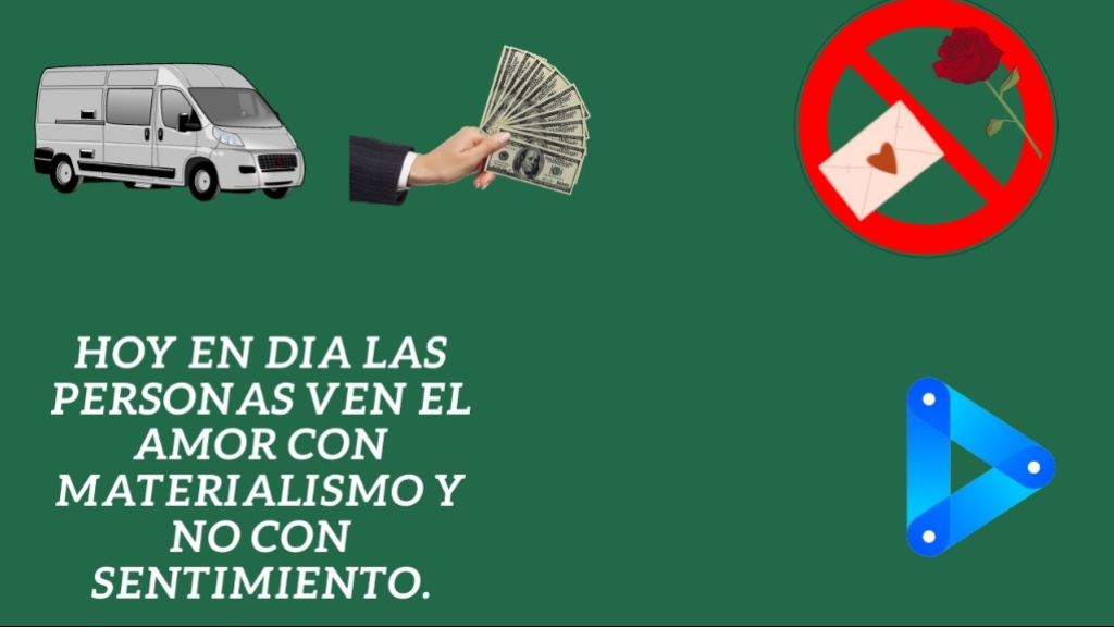 Hoy En Dia Las Personas Ven El Amor Con Materialismo Y No Con ...