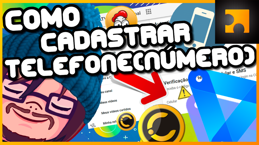 COS TV - Tutorial sobre como cadastrar (inserir) número de telefone na conta pessoal! - COS.TV