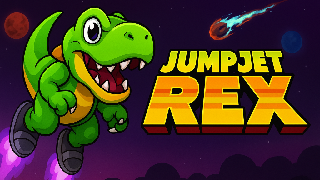 Gameplay - JumpJet Rex - COS.TV