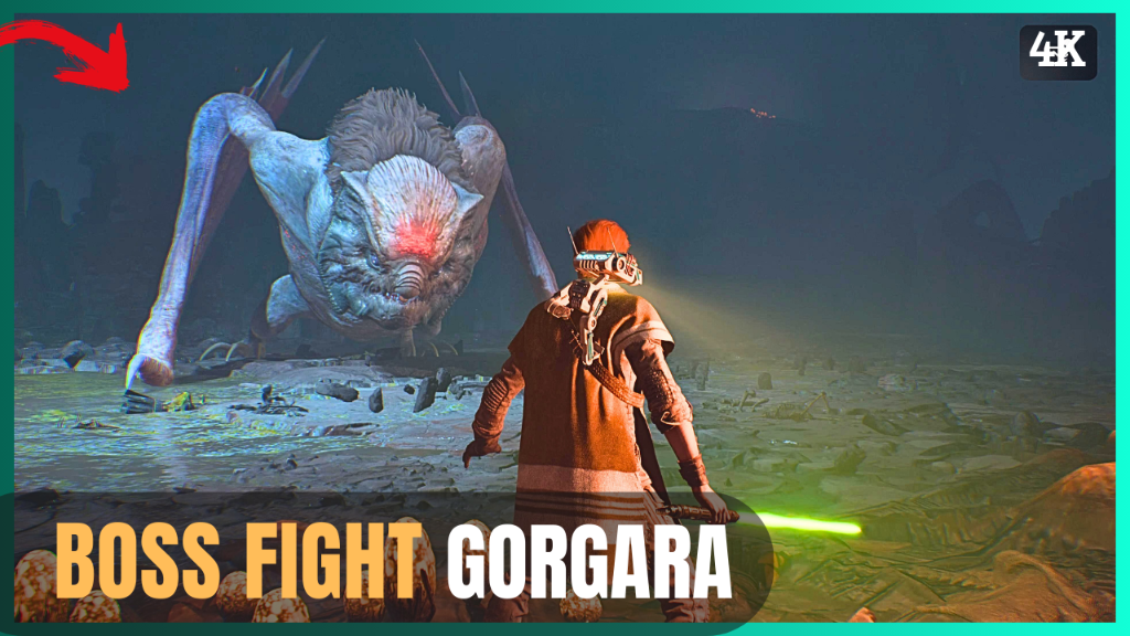 STAR WARS Jedi Fallen Order: GORGARA BOSS FIGHT (PS5) - COS.TV