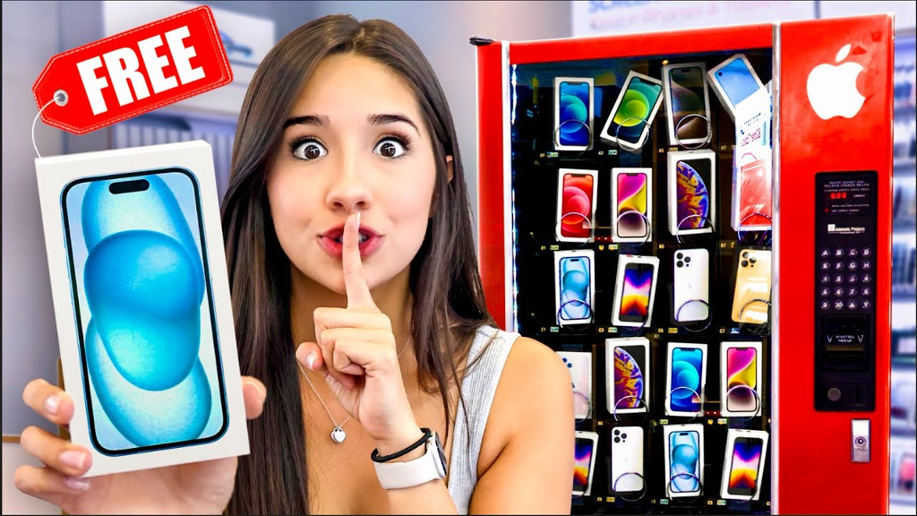 I Opened a FREE iPhone Vending Machine! - COS.TV