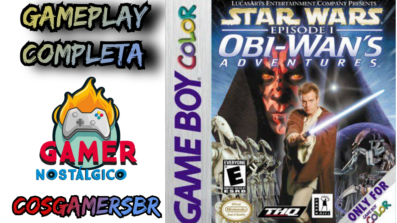 Star Wars Episode I: Obi-Wan's Adventures -- Gameboy Color -- Gameplay ...