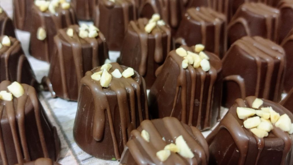 3x1 Produção de Bombons - Fiz 3 sabores usando apenas uma base de ...