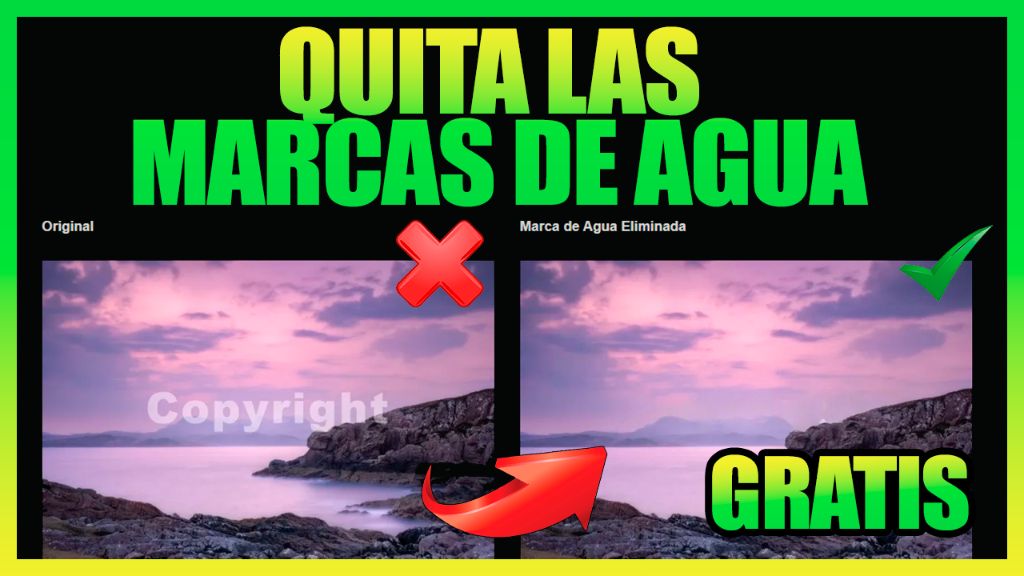 Como QUITAR la MARCA DE AGUA de las IMÁGENES | GRATIS y SIN PROGRAMAS | Terry Tutoriales - COS.TV