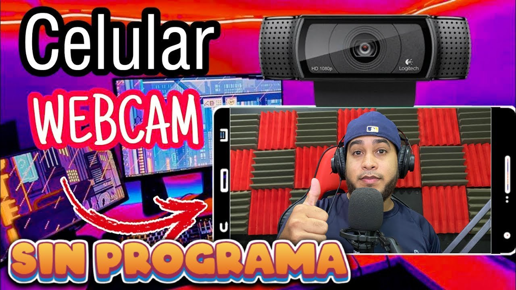 📱COMO Usar el CELULAR Como WEBCAM 🎥 [Cámara web] SIN PROGRAMA - COS.TV
