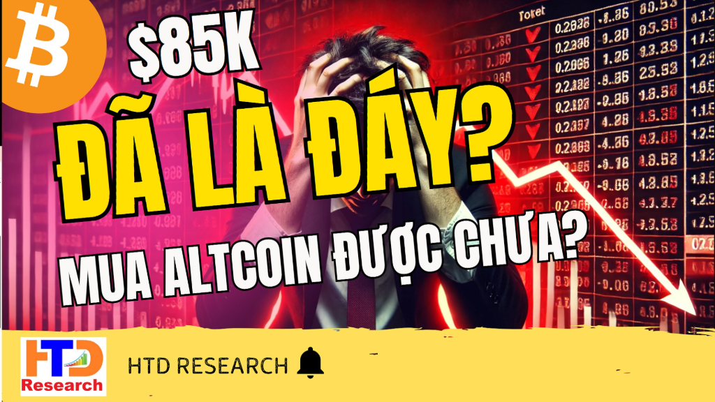 Có Nên Mua ALTCOIN Lúc Này, Thị Trường Crypto Đang Tạo Đáy, Bitcoin 85K - COS.TV