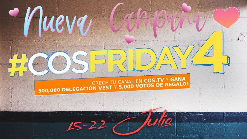 Nueva campaña de Cos.tv para nuevos creadores de contenido - COS.TV