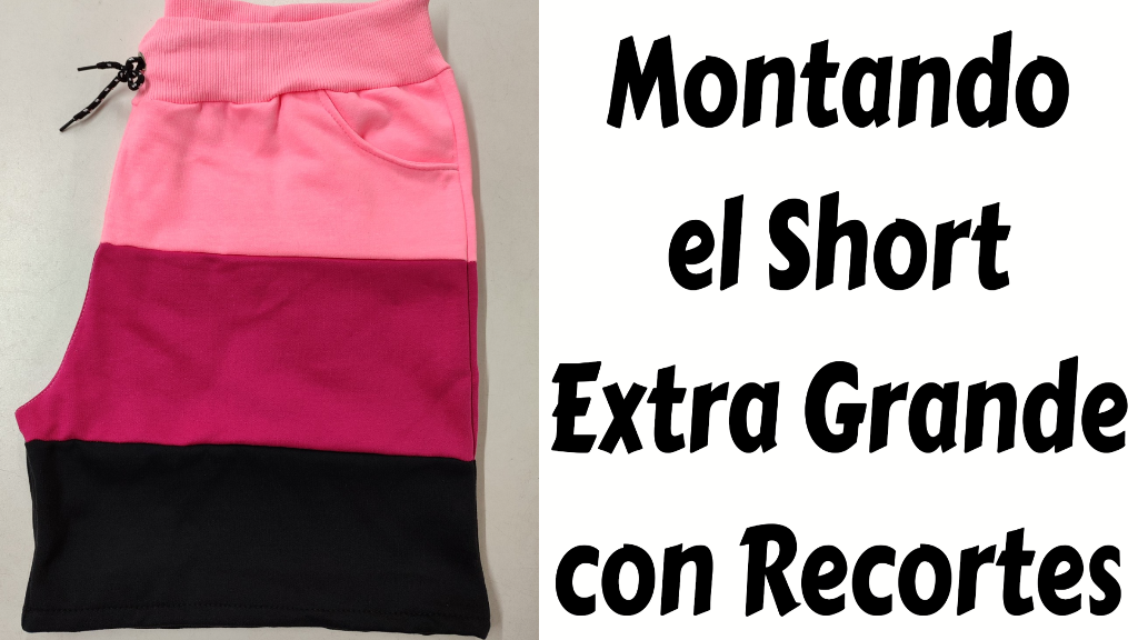 Montando el Short Extra Grande con Recortes - COS.TV