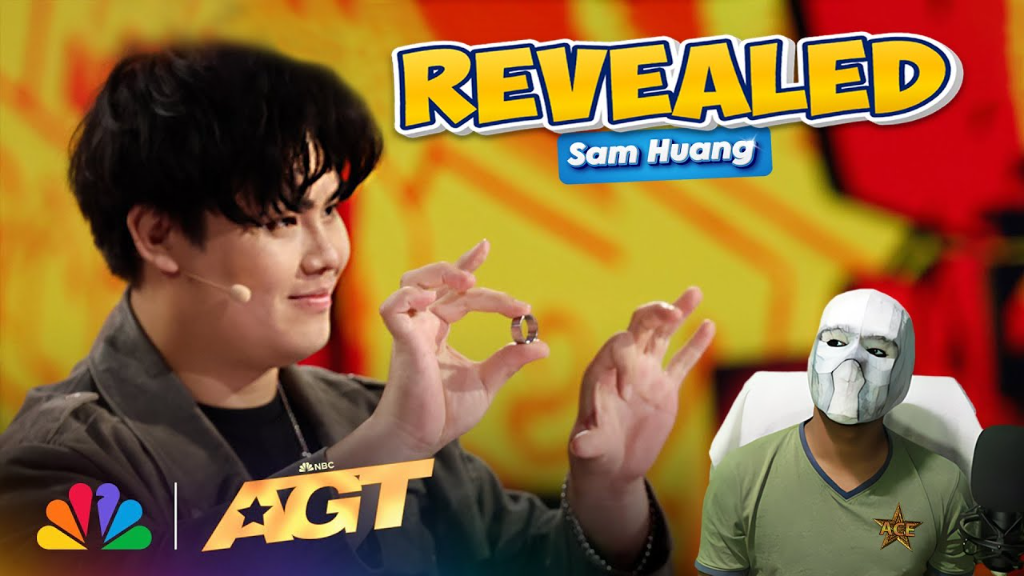 Sam Huang Magic Secret Revealed ACE - COS.TV