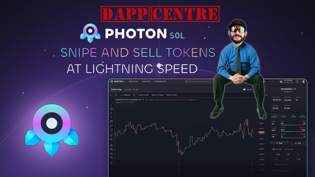 SNIPE AND SELL TOKENS AT LIGHTNING SPEED🔥 WITH PHOTON ON SOLANA! 🤑🚀 - COS.TV